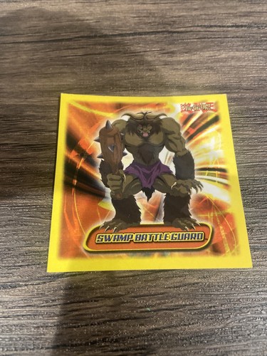 Yu-Gi-Oh TCG Swamp Battle Guard Sticker! Topps 45/53, Near Mint!! | eBay