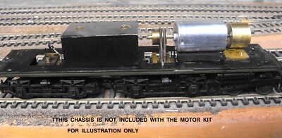 BRASS HO SCALE SUYDAM CAN MOTOR FLYWHEEL KIT FOR MODELS WITH SPRING ...