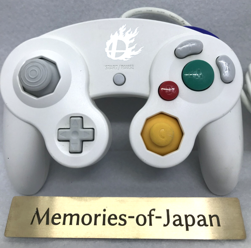 Nintendo Wii U Official OEM White Smash Bros. GameCube Controller DOL ...