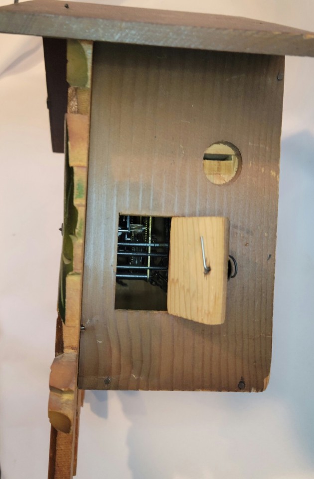 REGULA Carved Wooden Germany Cuckoo Wall Clock For Parts Or Repair | eBay