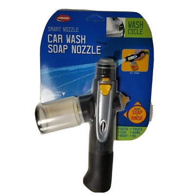 Carrand 90056 Smart Nozzle Sudser Soap Dispensing for Hose Car Wash NEW ...