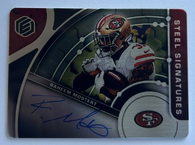 RAHEEM MOSTERT 2022 PANINI ELEMENTS STEEL METAL AUTOGRAPH AUTO #/79 | eBay