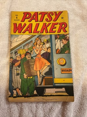 Patsy Walker #6 1946 - Timely Comic Book Attic Collection | eBay