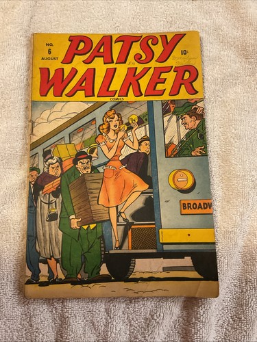 Patsy Walker #6 1946 - Timely Comic Book Attic Collection | eBay