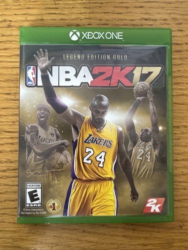 NBA 2K17: Legend Edition Gold (Microsoft Xbox One, 2016) Empty Original ...