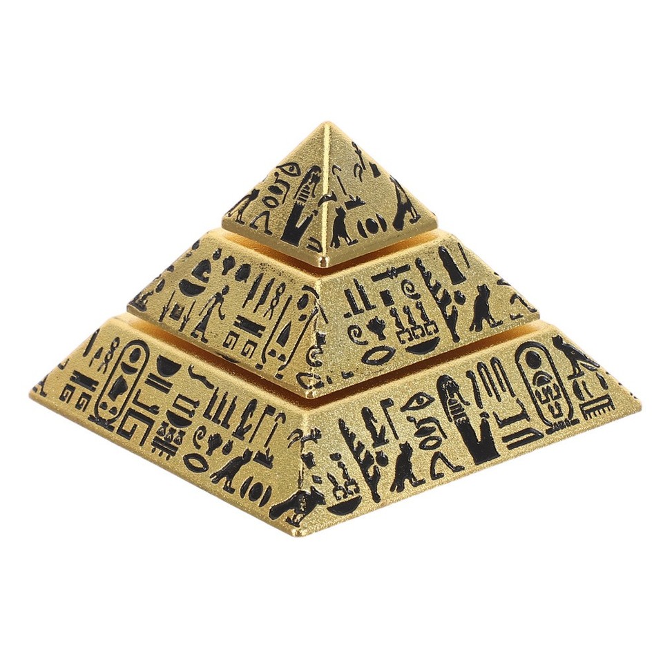 Pyramid Fidget Spinner Ancient Egypt Figurines Egyptian Architecture ...
