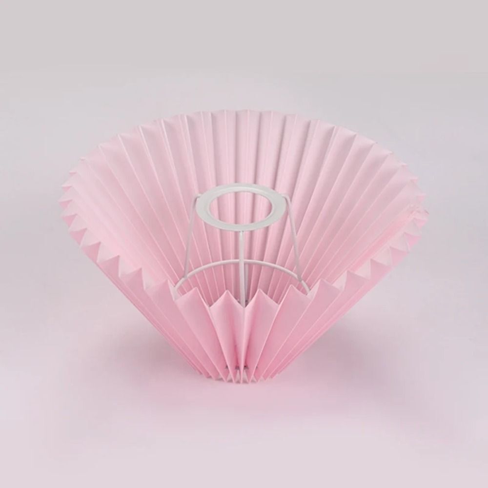 DIY Pleated Lampshade Table Lamp/Floor Lamp Cover E27 Lighting ...