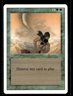 Magic The Gathering Desert Twister Revised Edition Green Sorcery | eBay