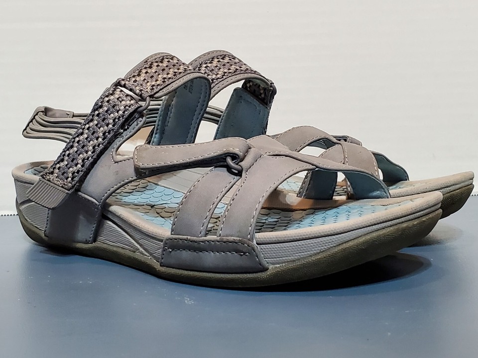 Baretraps Dalton Women Shoes 9 M Slip On Strappy Comfort Wedge Sandals ...