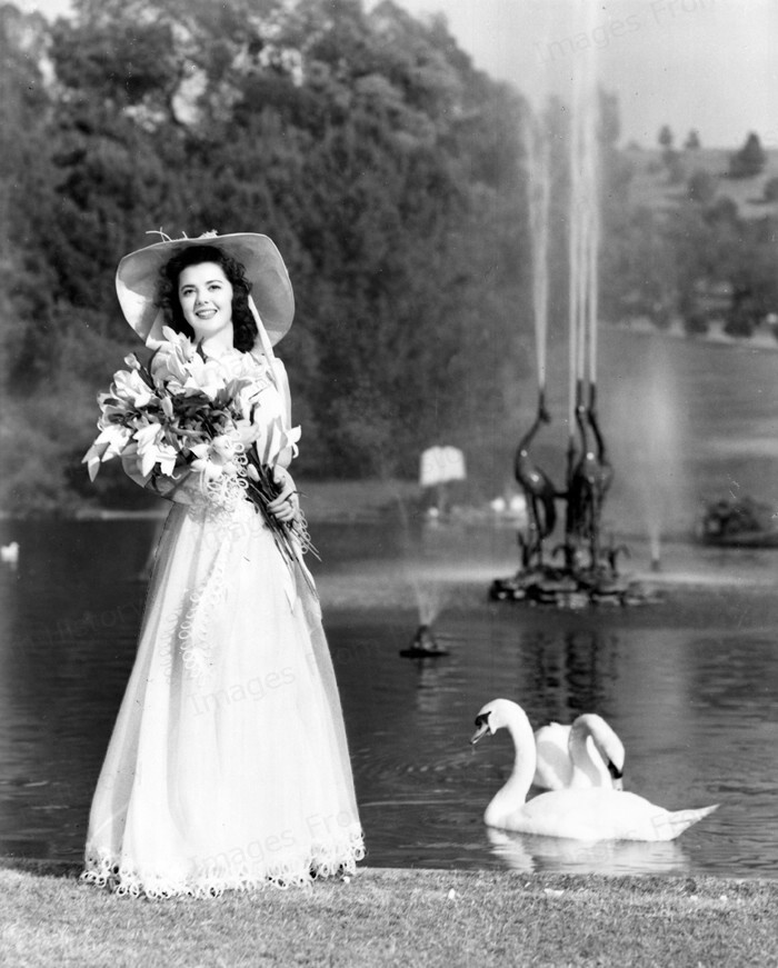 8x10 Print Ann Rutherford Posed in Long Gown by Pond Movie ? #5502906 ...