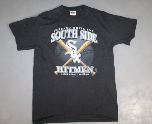 Chicago White Sox 2005 Majestic South Side Hitmen T-SHIRT Mens Large | eBay