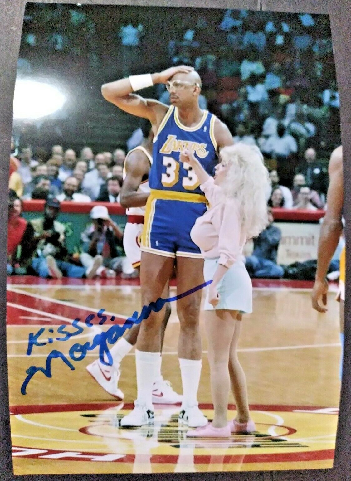 MORGANNA ROBERTS AKA THE KISSING BANDIT SIGNED AUTOGRAPH 4X6 PHOTO ...