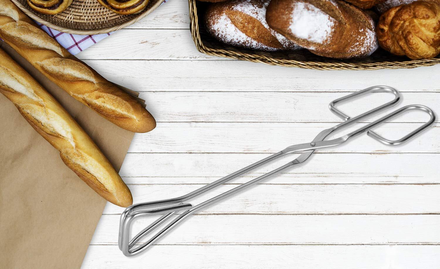 Hiash 9-Inch and 11-Inch Heavy Duty Stainless Steel Kitchen Tongs - Comfortab... | eBay