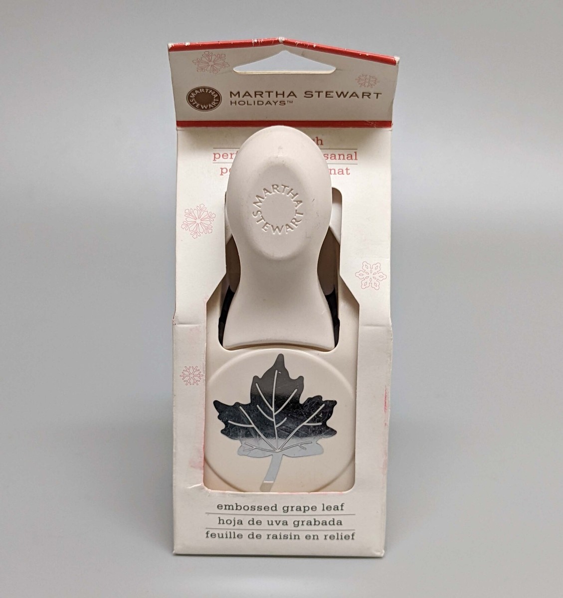 Martha Stewart Leaf Punch Punch Around The Page Review And Project