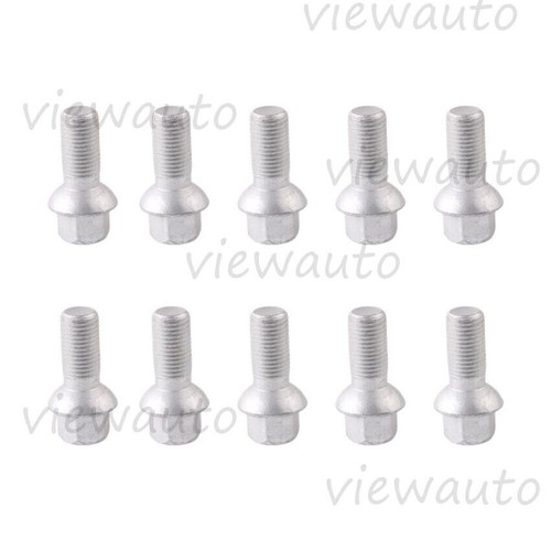 10Pcs Fit for Mercedes-Benz W204 C209 E350 SL50 A0009904907 Wheel Lug ...