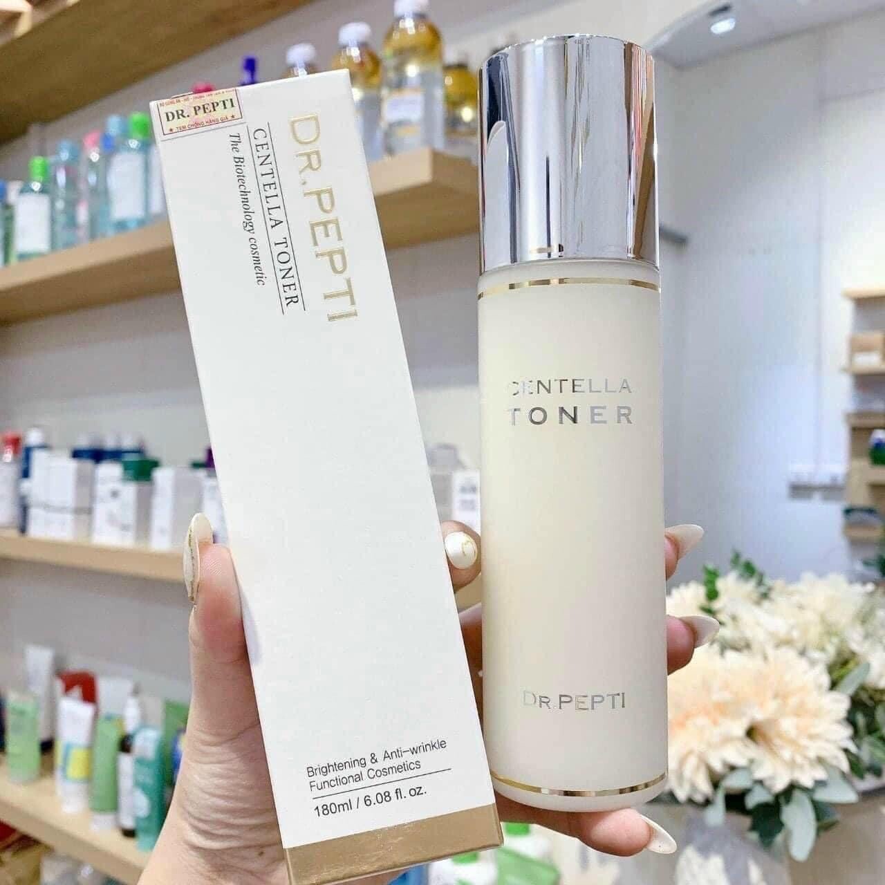 Dr.Pepti Centella Toner Anti Wrinkle Brightening Centella Asiatica ...