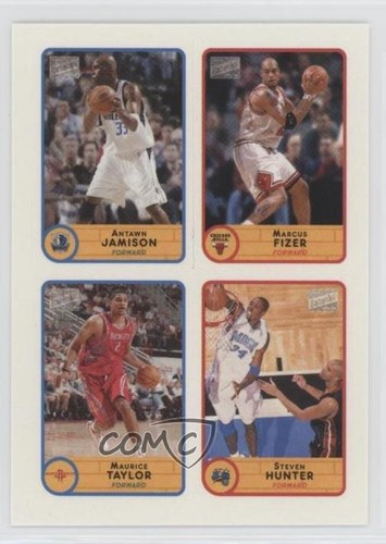 2003 Bazooka Stickers Antawn Jamison Marcus Fizer Maurice Taylor Steven ...