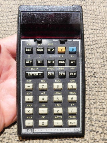 HP-33C Vintage Calculator *Untested-No Batteries* | eBay