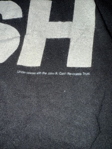 Johnny Cash Graphic Shirt Size Large Jim Marshall Famous Middle Finger ...