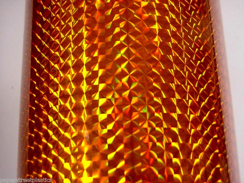 Holographic Prism Sign Vinyl 24" x 30 ft, Pick Any Fantasy Diffraction ...