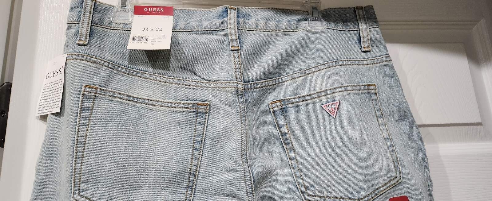 NWT GUESS PASCAL LOOSE FIT ZIP FLY JEANS | eBay