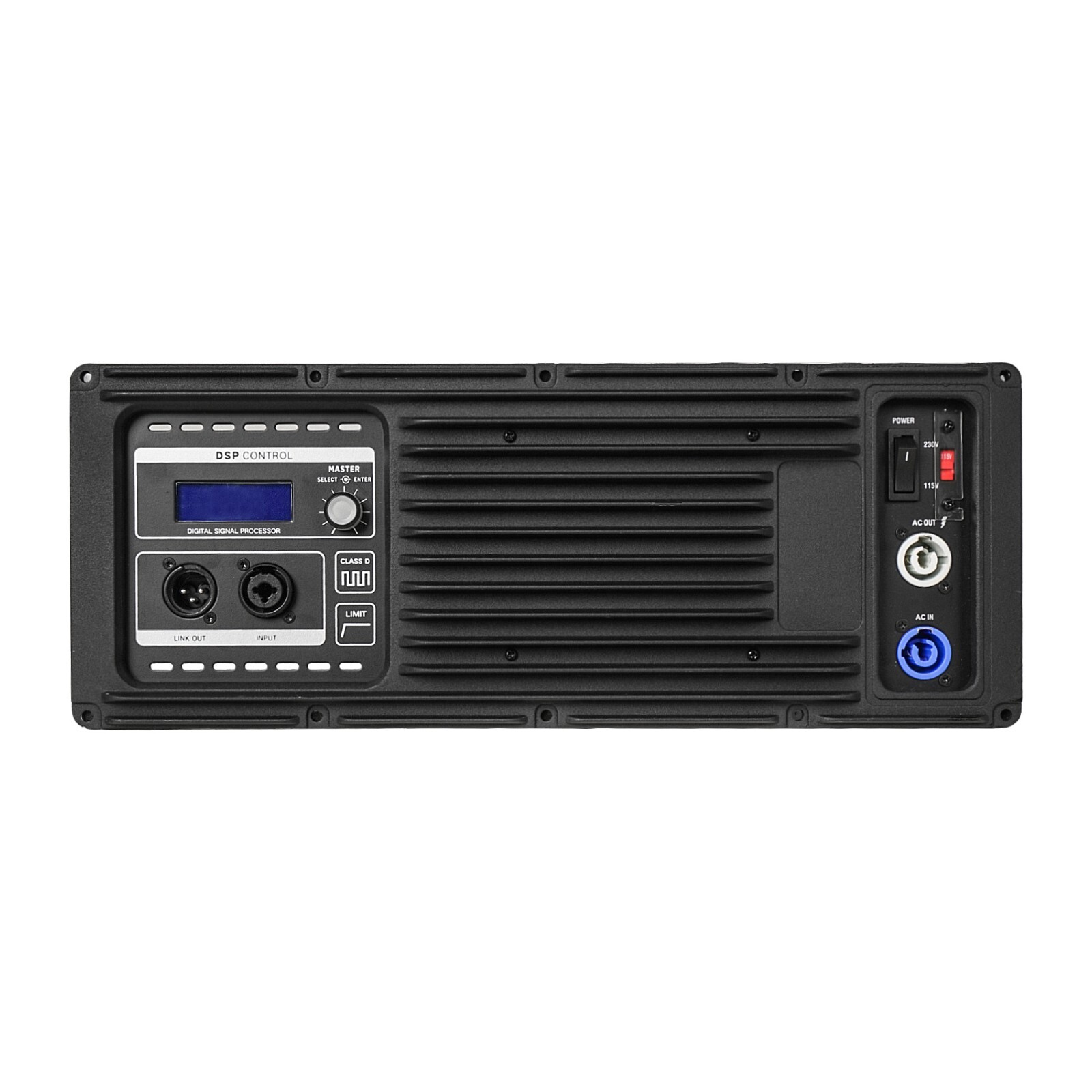 Sound Town Class-D Plate Amplifier 550W Continuous 2-Channel DSP (STPA ...