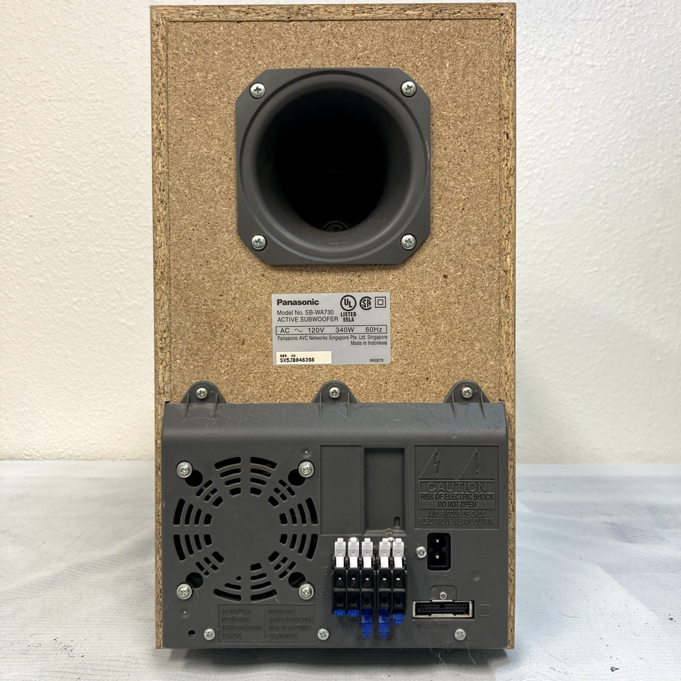 Panasonic DVD Theater Sound System SA-HT730 5 Speakers, Subwoofer and ...