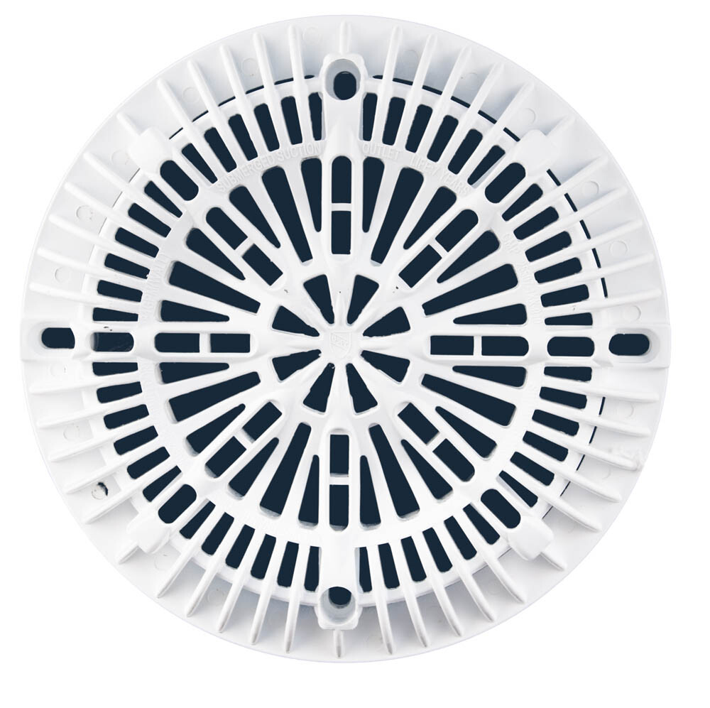 Anti-Vortex Main Drain Suction Cover Plate For In-Ground Swimming Pools ...