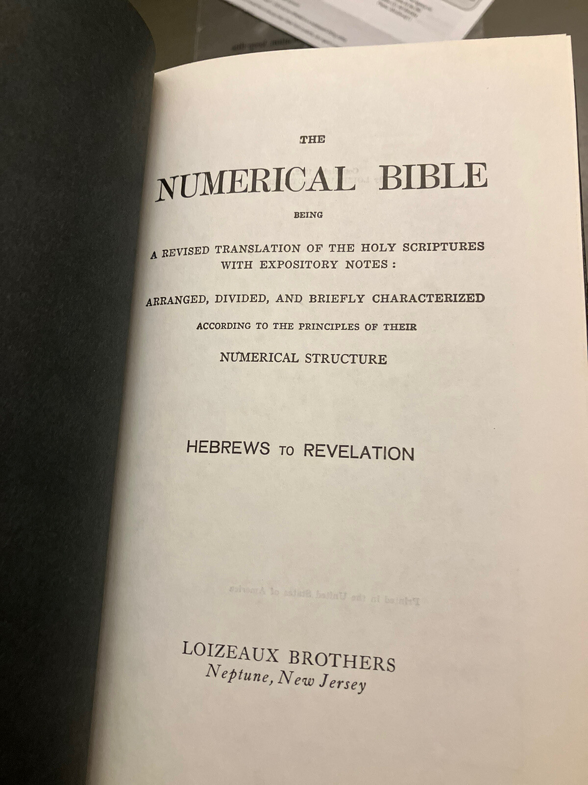 THE NUMERICAL BIBLE 7 VOLUME SET | eBay