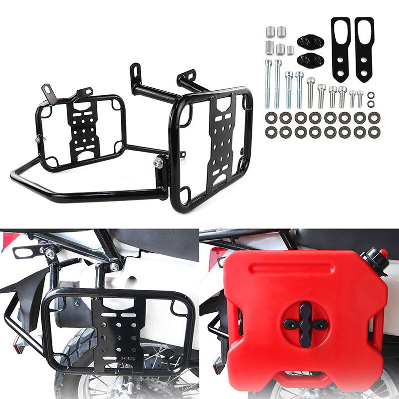 2008-2018 Kawasaki KLR650 Motorcycle Side Pannier Racks Carrier Fit ...