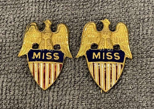 Vintage Mississippi General Aide De Camp Officer Insignia Badge Pre-WW2 ...