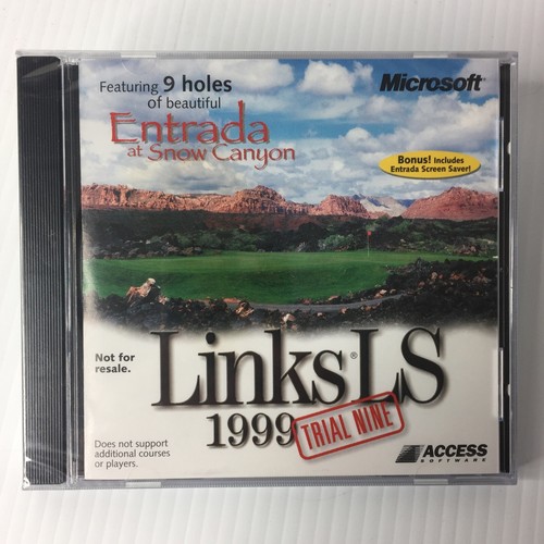 Microsoft Links LS 1999 Trial Nine (PC) Access Games with Bonus | eBay