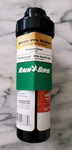 Rain Bird 3500 Pro Rotor w/nozzle Medium Areas Sprinkler 19’-32’ NEW ...
