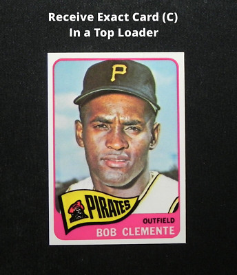 ROBERTO CLEMENTE Dover Reprint of 1965 Topps Card #160 _ EXACT CARD (C ...