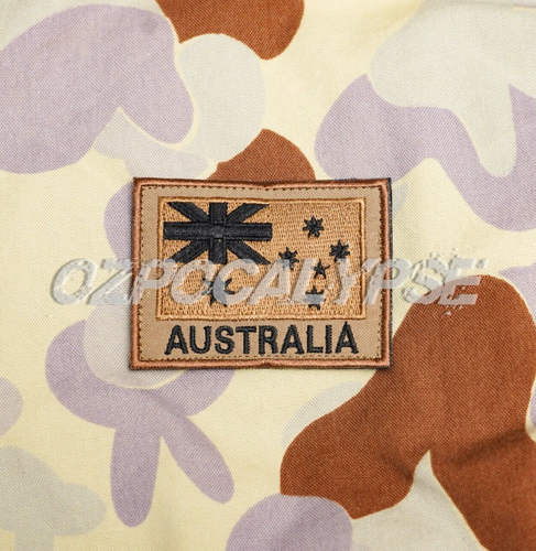 Tan ANF Patch - flag sand desert dpdu australian national flag iraq ...