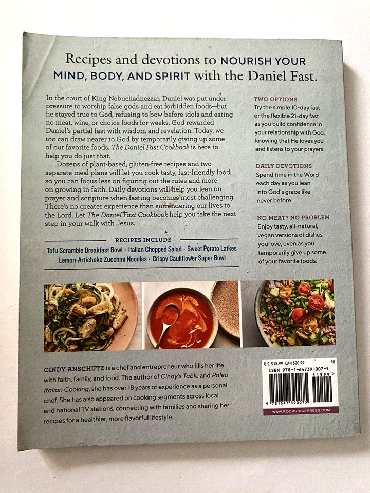 The Daniel Fast Cookbook: Meal Plans and Recipes to Bring You Closer to ...