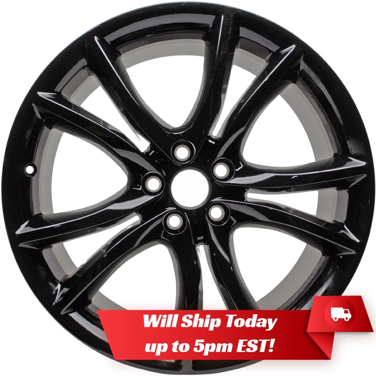 Dodge Charger Rims Black