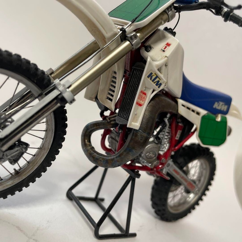 TAMIYA 1446 1/12 Scale KTM 250MX Motocrosser Oshika Tamiya Open Box ...