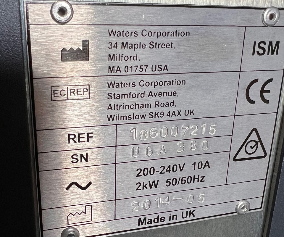 Waters Synapt G2-Si HDMS High Definition Mass Spectrometer w/T-Wave Ion ...