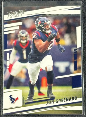 2022 Panini Prestige JON GREENARD Base #120 Houston Texans | eBay