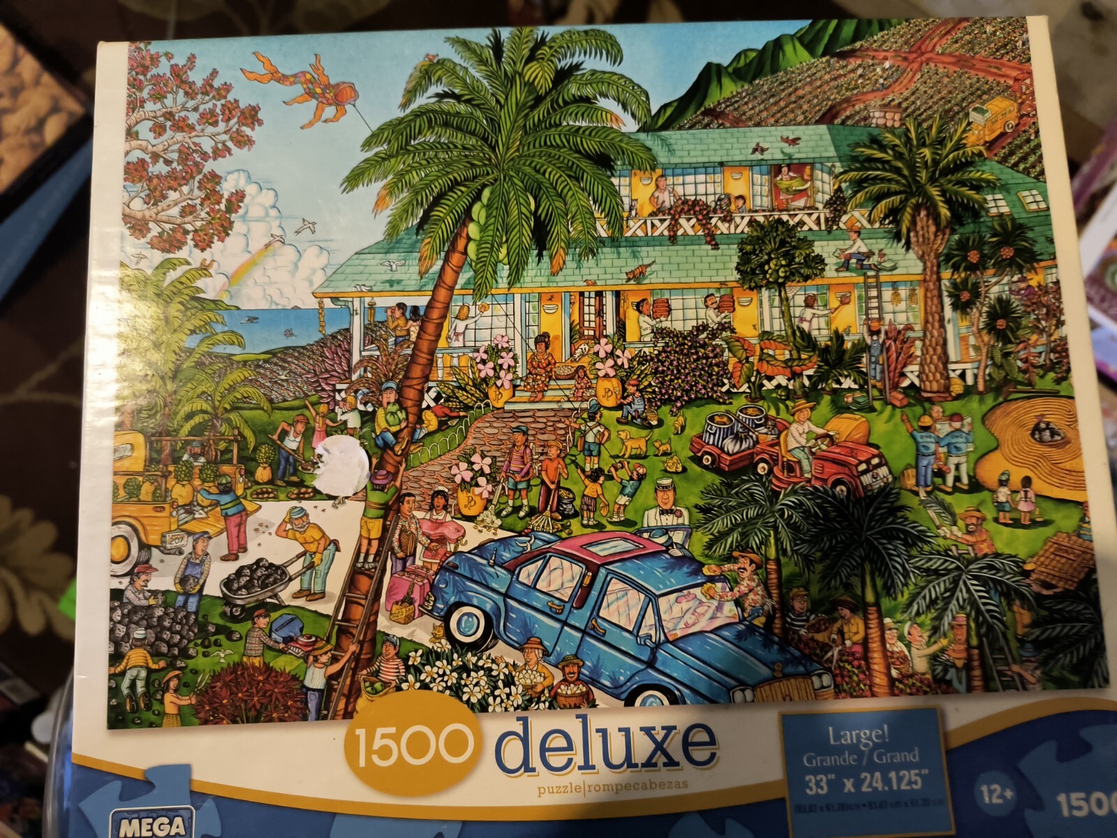 SALE !!! Mega Puzzles 1500pc Jigsaw Puzzle Hawaii Maui Lahaina 33"×24 ...