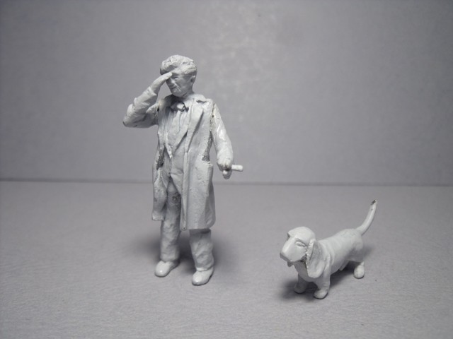 O SCALE FIGURES 1/43 SET 349 PETER FALK COLUMBO MADE BY VROOM 1/43 | eBay