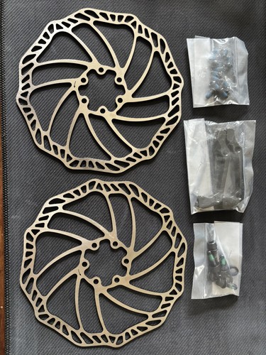 Promax 6 Bolt 180mm Brake Rotor Pair with Hardware | eBay