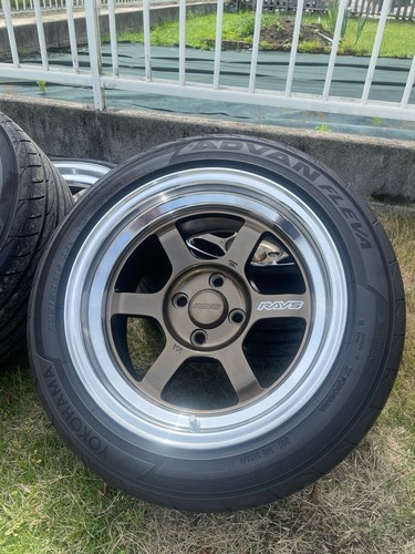 JDM RAYS TE37V SPEC-SR 8J ±0 PCD100 4H RAYS No Tires | eBay