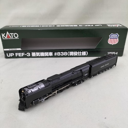 Up Fef 3 Steam Locomotive Model 838 12605 4 Kato I5s80 | eBay