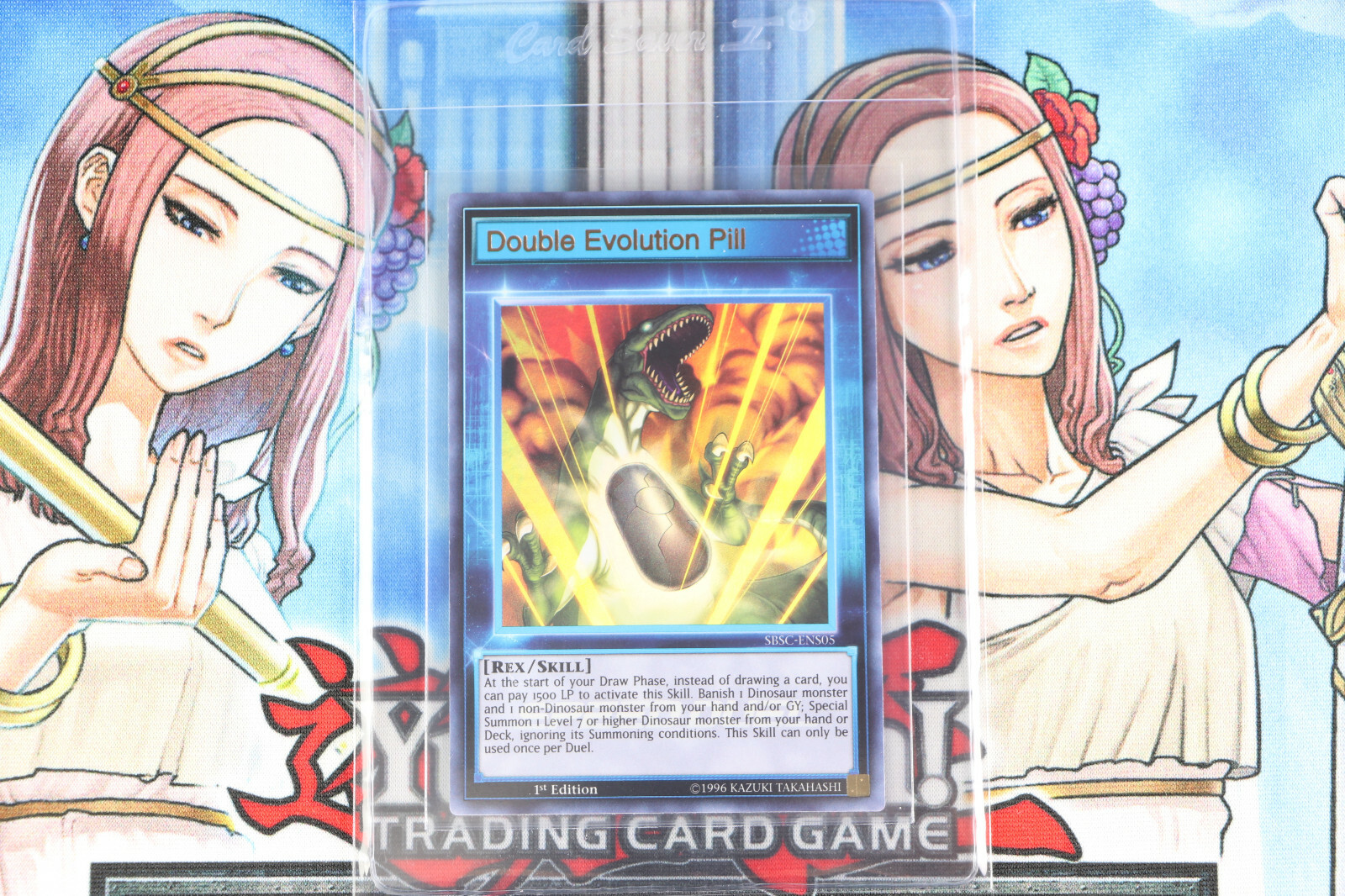 Yugioh Skill Card Double Evolution Pill SBSC-ENS05 1st Edition Ultra ...