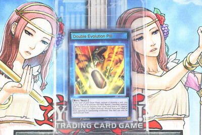 Yugioh Skill Card Double Evolution Pill SBSC-ENS05 1st Edition Ultra ...