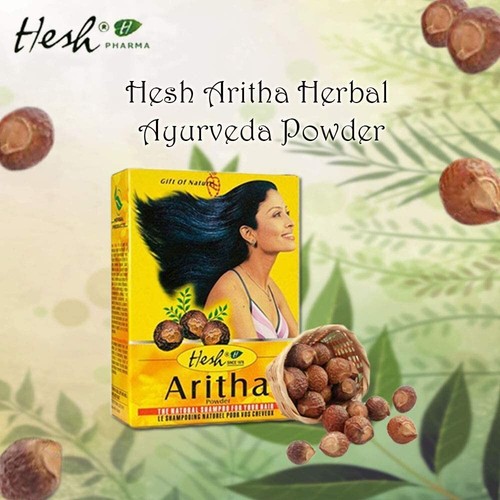 Hesh Herbal Hair Care Kit 100g Amla Brahmi Shikakai Aritha Powder for ...