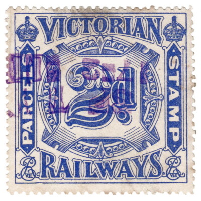 (I.B) Australia - Victoria Railways : Parcel Stamp 2d | eBay UK
