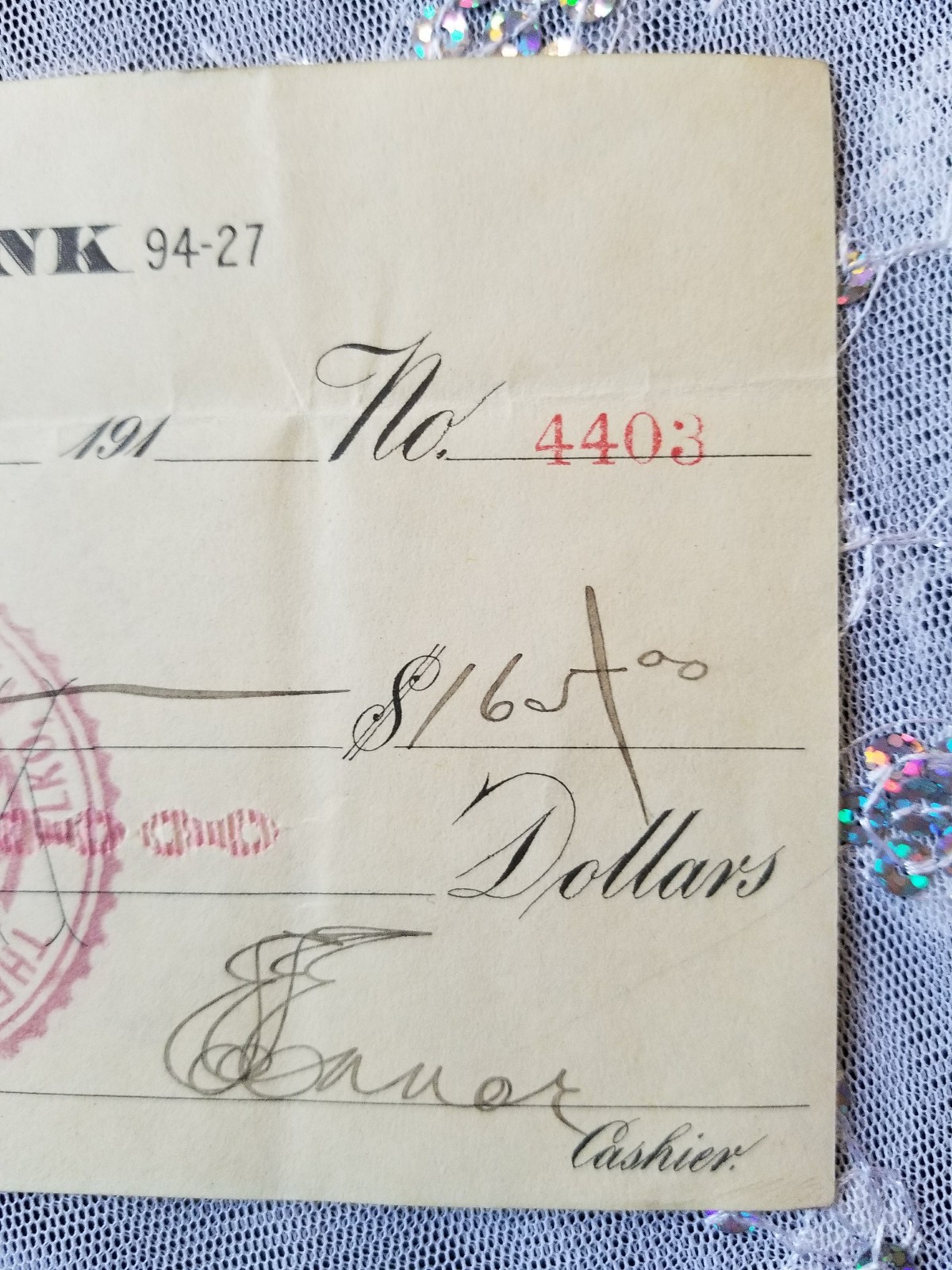 Elko Nevada 1916 First National Bank Cashiers Check | eBay